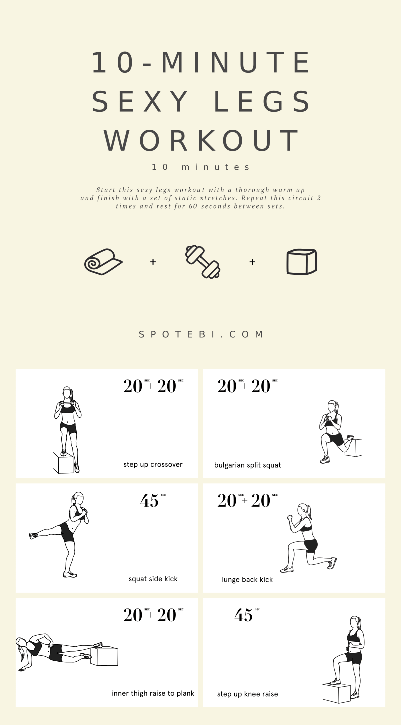 10 Minute Sexy Legs Workout